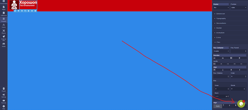 The chat button overrides important editor functions - Bug - DrapCode